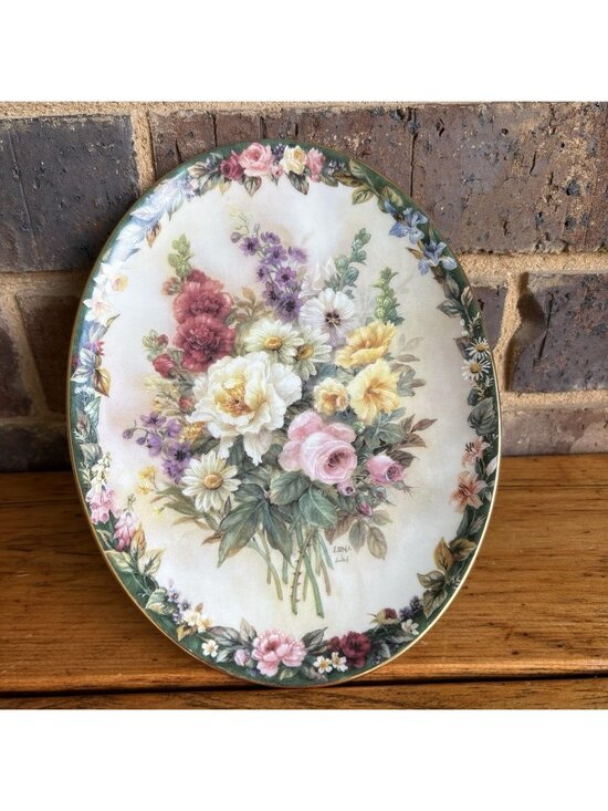 The Bradford Exchange | Accents | Lena Lius Floral Cameos Collector ...